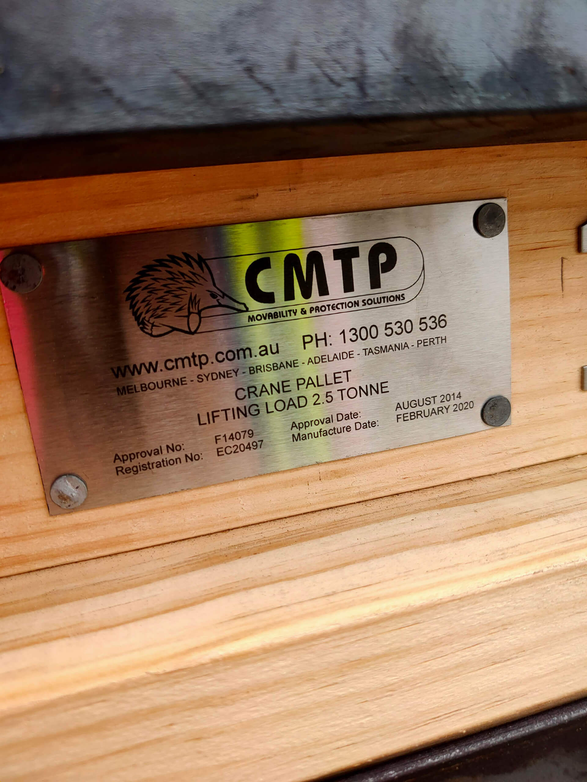 Crane Pallets - CMTP