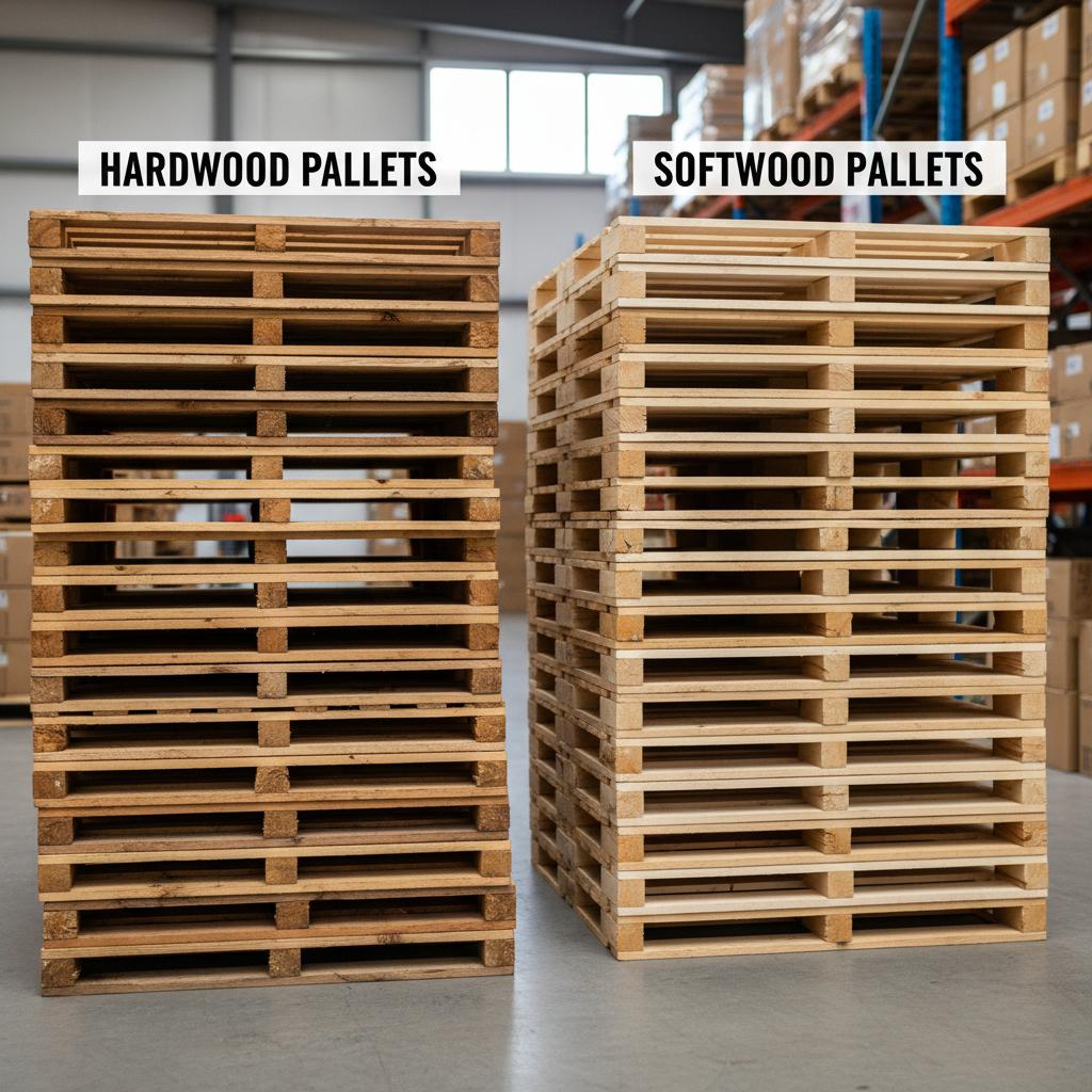 Hardwood vs Softwood Pallets: Key Differences Explained