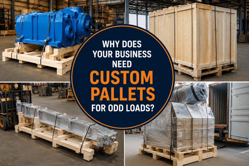 Custom Pallets for Odd Loads and Heavy Freight
